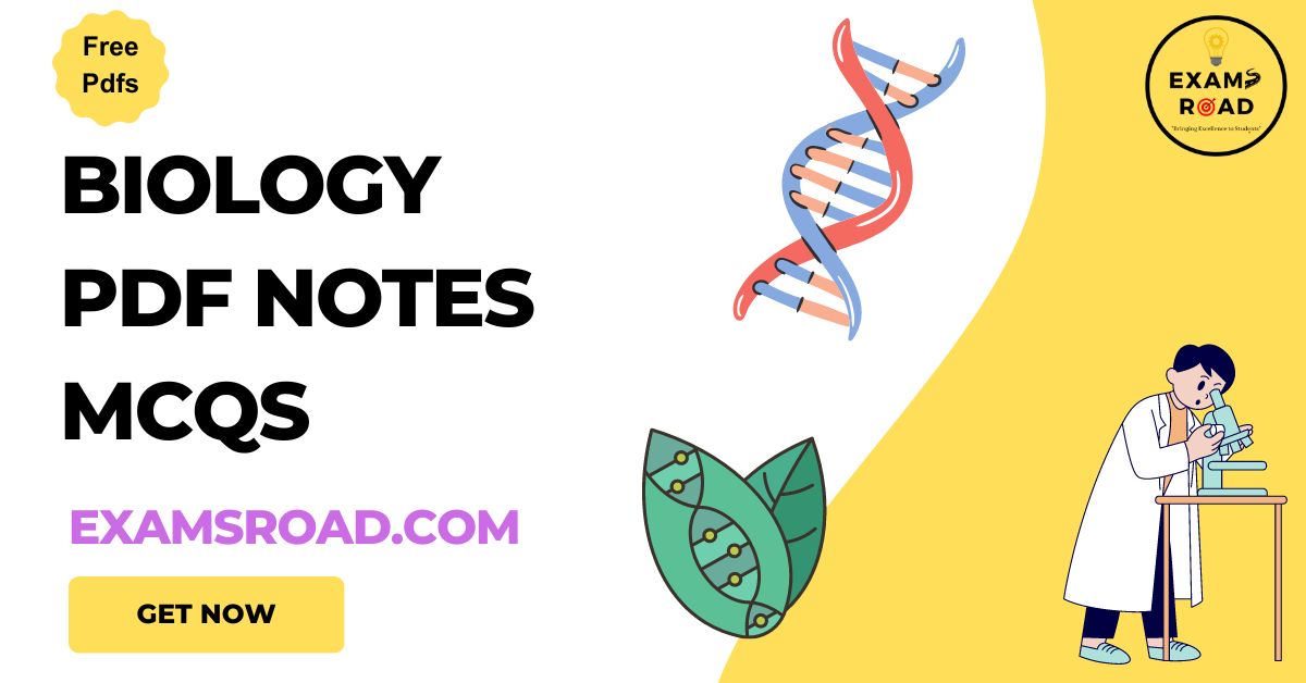 Free Biology PDF Notes Questions MCQs for NEET Medical Board Exams 2023 ...